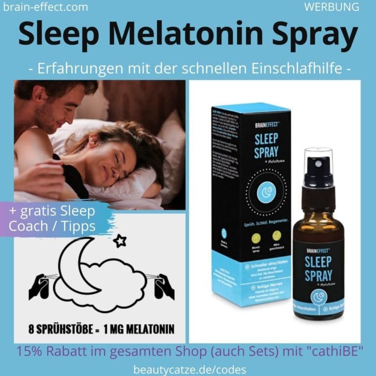 SLEEP MELATONIN SPRAY Erfahrungen Braineffect (Einschlaf-Spray als Einschlafhilfe) - beautycatze.de